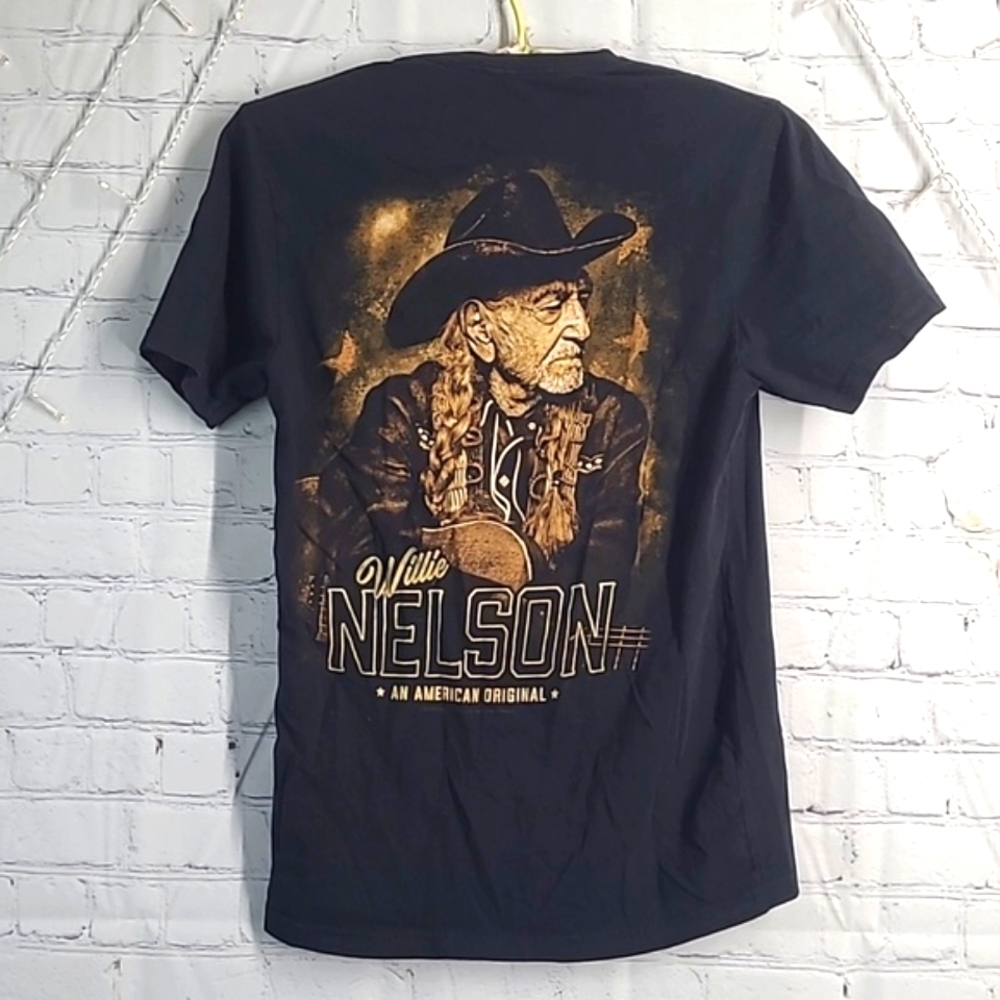2022 Buck Wear Willie Nelson Graphic Print Tee Tshirt… - Gem